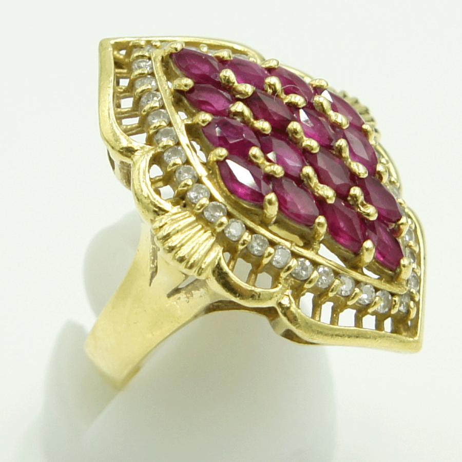 K18ルビーダイヤモンドリング R2.73ct D0.45ct リングサイズ12号 重量9.35g(石の重量含む) レディース（中古） : 秀和堂 - 通販 - Yahoo!ショッピング