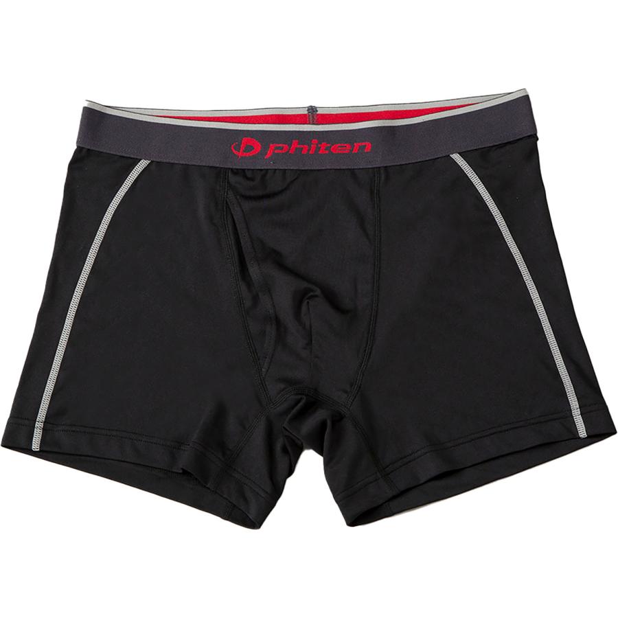 Phiten（ファイテン） メンズインナーボクサーパンツ ブラック L JG529005 : SPORTS HEROZ - 通販 ...
