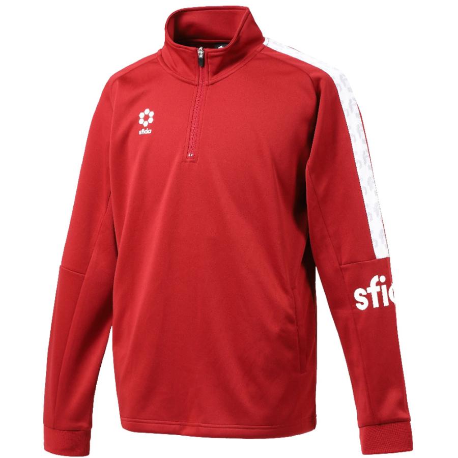 SFIDA スフィーダ BP ウォームアップハーフジップトップ SA21813 BGDY : imo-sa21813-bgdy ...