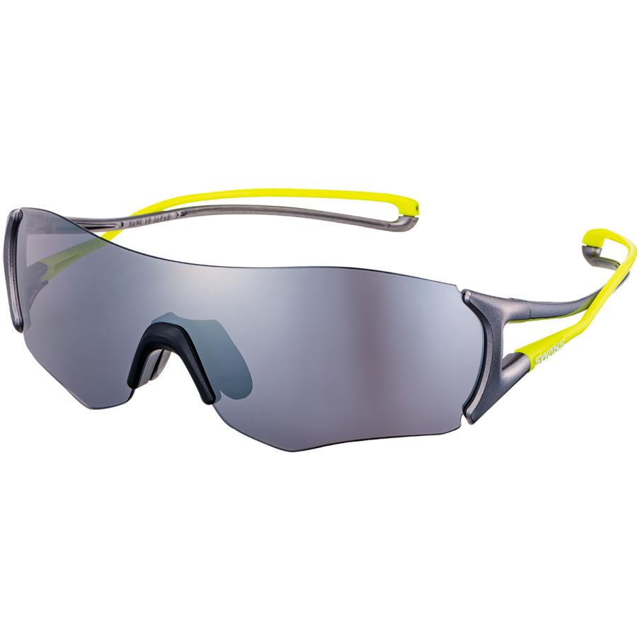 SWANS スワンズ E-NOX EIGHT8 ミラーレンズモデル EN8-0701 スポーツサングラス メンズ レディース ランニング マラソン トレイルランニング 軽量 長距離 EN8 ...