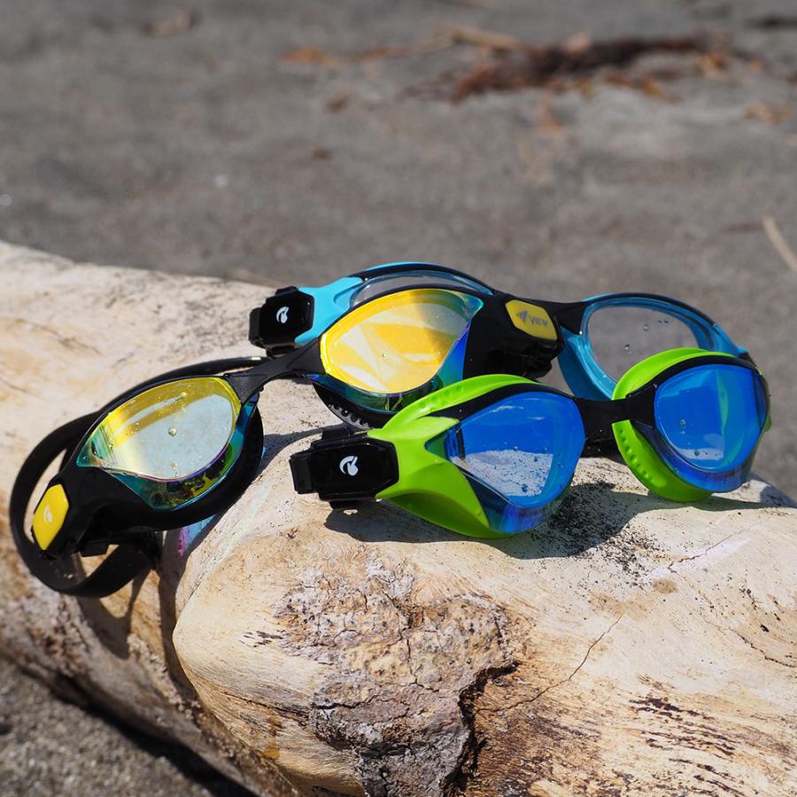 VIEW ビュー DELFINA デルフィナ SWIPE アウトドア トライアスロン レーシング クッション付 スイミングゴーグル ミラー ...