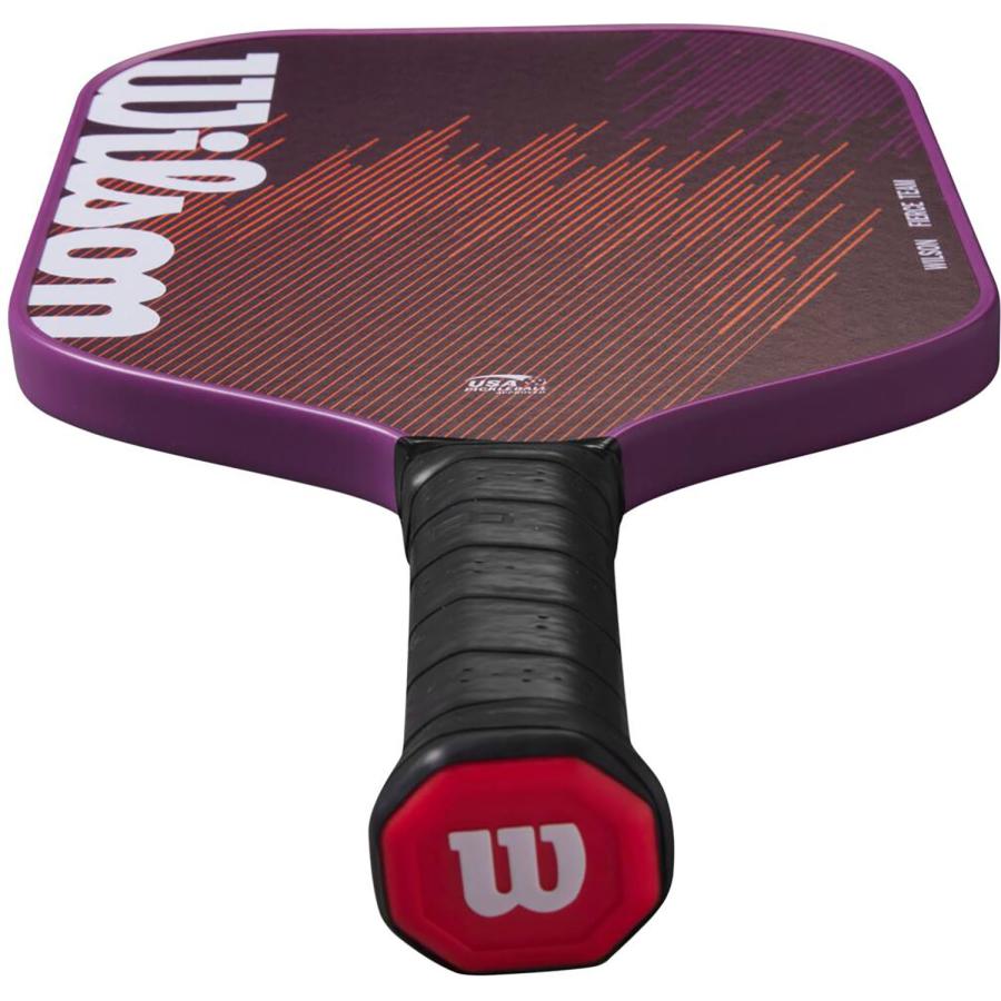 Wilson ウイルソン FIERCE TEAM PICKLEBALL PADDLE PURPLE 2 ピックルボール パドル ラケット 入門 ...