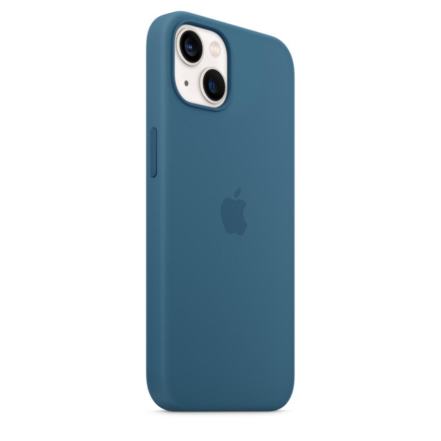 Apple 純正 iPhone13 シリコンケース ブルージェイ 青 アップル Apple 純正 iPhone13 シリコンケース ブルージェイ 青 アップル