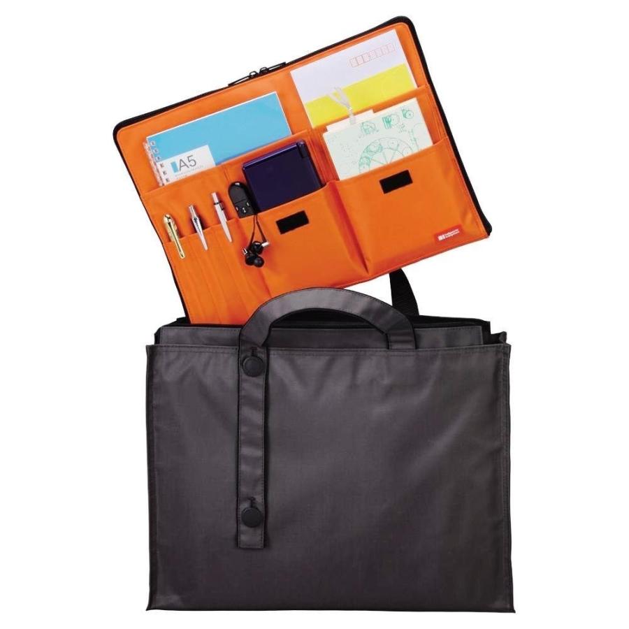 リヒト バッグ イン バッグ A4 橙 A-7554 : STATIONERY-ITO - 通販 - Yahoo!ショッピング
