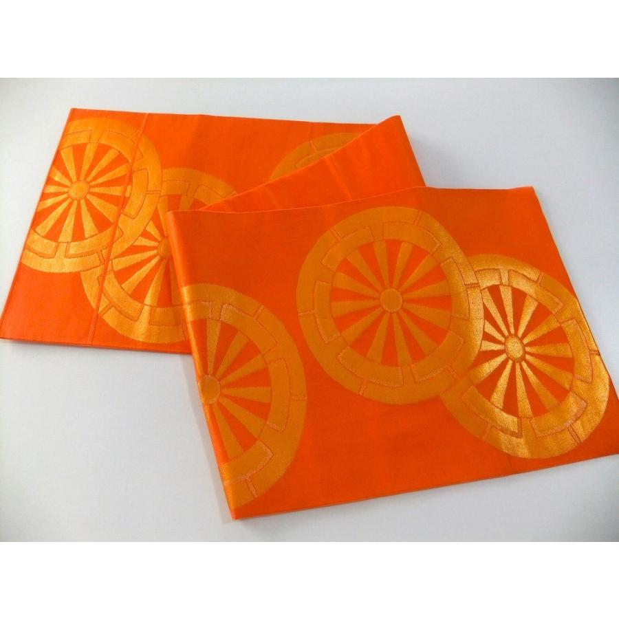 16)1909】121.5cm/源氏車文様/テーブルセンター/和風/帯リメイク : 峯風堂 - 通販 - Yahoo!ショッピング