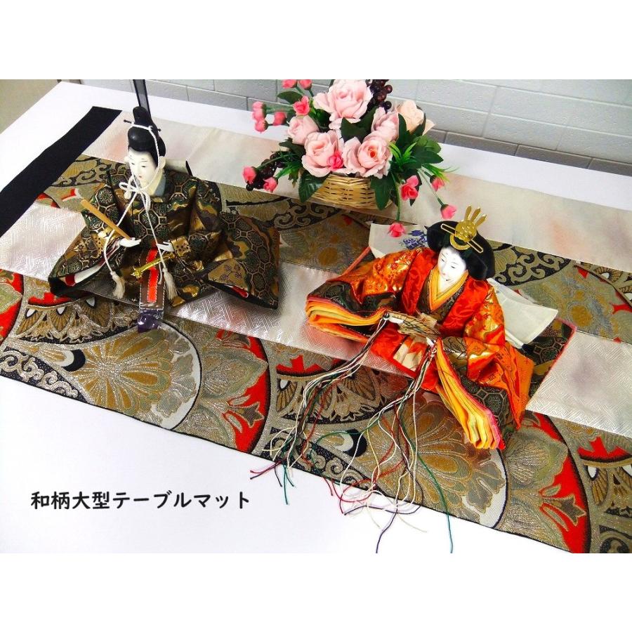 【j-024】55.5×109和風大型マット/昭和帯/和風柄/ラグ・テーブルセンター・敷マット : 峯風堂 - 通販 - Yahoo!ショッピング