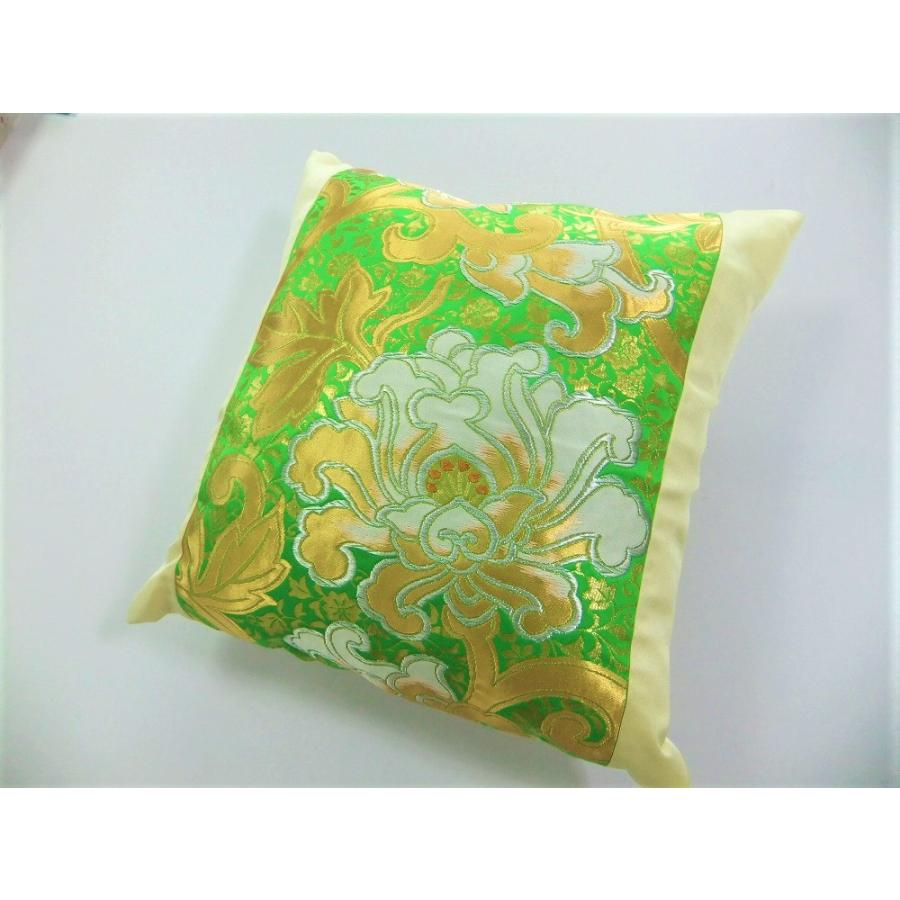 【k-033】43×43cm/クッション/正絹・帯のリメイク品 : 峯風堂 - 通販 - Yahoo!ショッピング