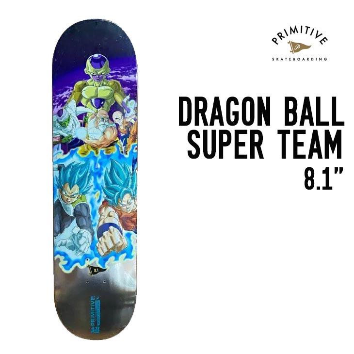 DRAGON BALL SUPER TEAM ドラゴンボール スーパー チーム PRIMITIVE プリミティブ スケートボード SK8 ...