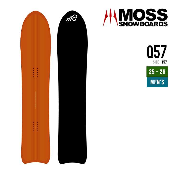 MOSS モス 25-26 Q57 キュウゴーナナ 早期予約 2025-2026 スノーボード フリーラン メンズ : SIDECAR - 通販 - Yahoo!ショッピング