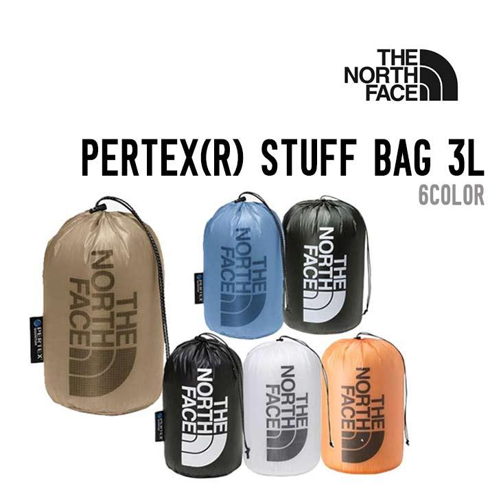 THE NORTH FACE ザ・ノース・フェイス PERTEX(R) STUFF BAG 3L パーテックス スタッフバッグ3L 軽量 収納 ...