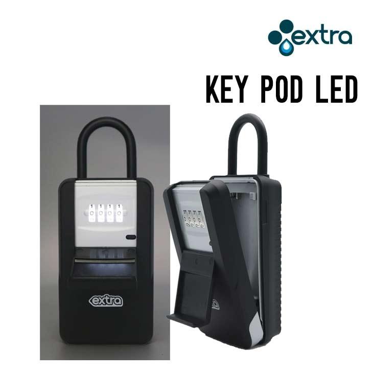 EXTRA エクストラ KEY POD LED キー ポッド エルイーディー サーフィン キーボックス キー管理 車上盗難防止 セキュリティー ...