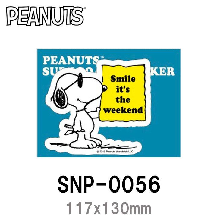 PEANUTS スヌーピー ピーナッツ SNOOPY ステッカー サーフィン SNP-0056 サイズ：117x130mm : SIDECAR ...