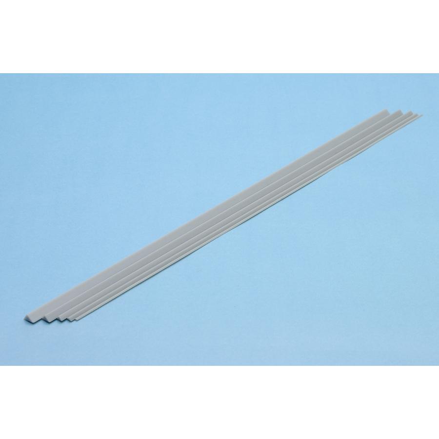 OM-494 プラ=材料【グレー】 三角棒 4.0mm 4本入 : しえいかんYahoo!店 - 通販 - Yahoo!ショッピング