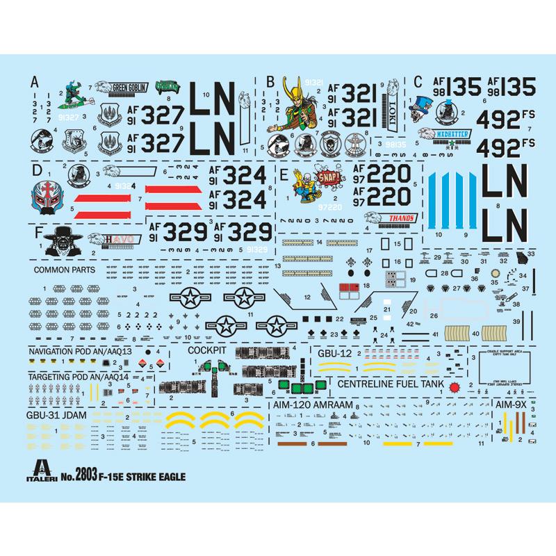 イタレリ 1/48 38105 F-15E ストライクイーグル 飛行機シリーズ 2803 : 8001283028035 : しえいかんYahoo!店 - 通販 - Yahoo!ショッピング
