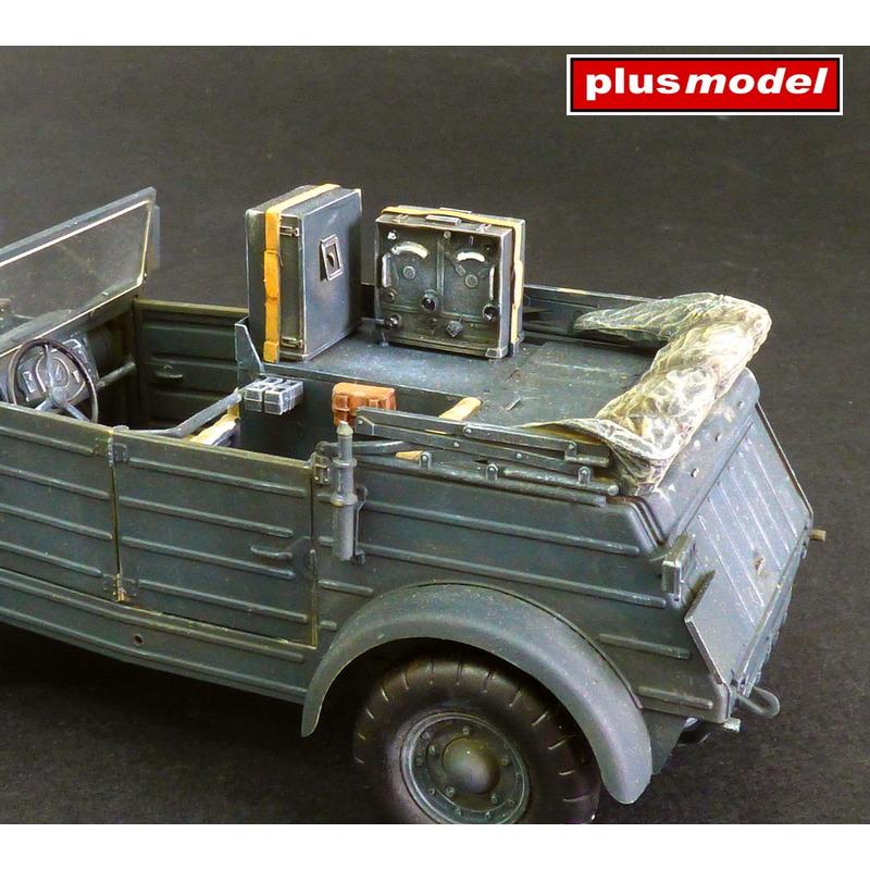 プラスモデル Plus Model 1/35 CP350250 独キューベルワーゲン無線搭載車改造キット(タミヤ用) : しえいかんYahoo!店 - 通販 - Yahoo!ショッピング