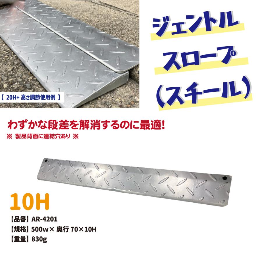 アラオ [送料無料]ジェントルスロープ（スチール） 10H AR-4201 : サイナスPROショップ - 通販 - Yahoo!ショッピング