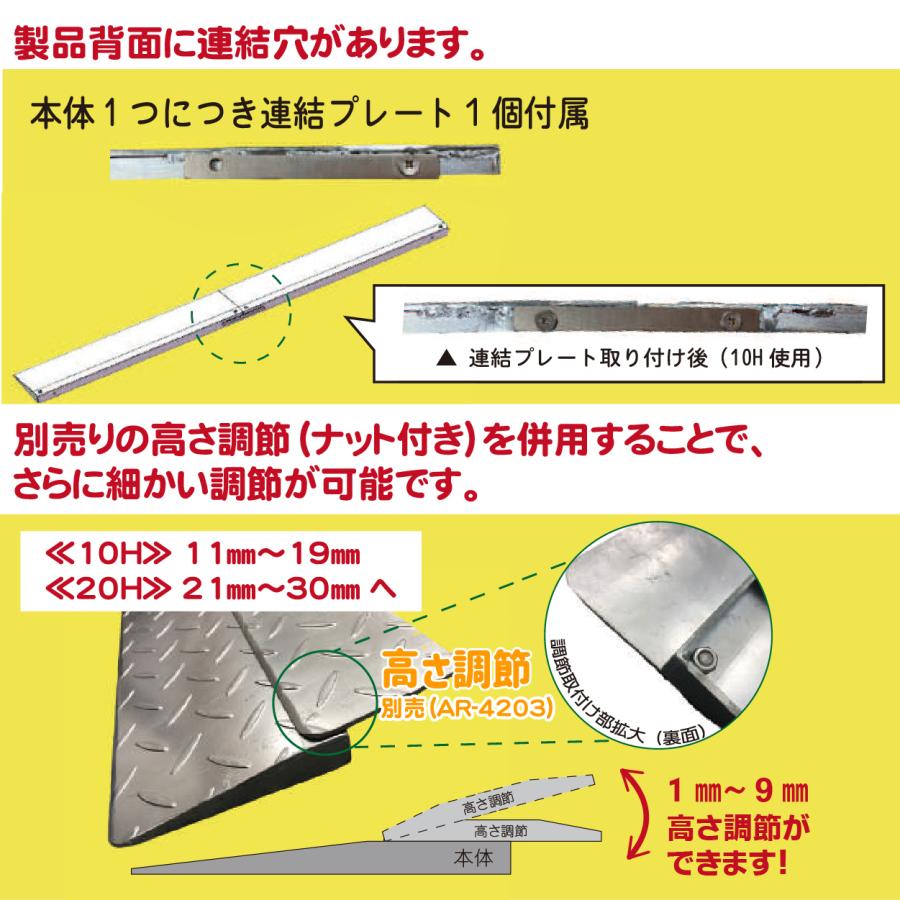 アラオ [送料無料]ジェントルスロープ（スチール） 20H AR-4202 : サイナスPROショップ - 通販 - Yahoo!ショッピング