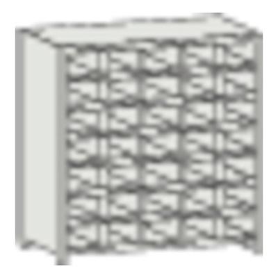 TRUSCO中山 トラスコ TRUSCO KA型区分棚コボレ止め付 889×214×H927 5列7段 KA-5073 504-1511 : 看板のサインシティ Yahoo!店 - 通販 ...