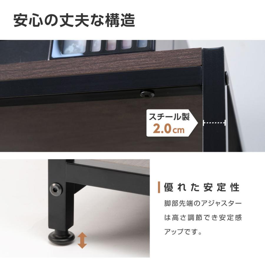 ラック オープンシェルフ 本棚 収納 棚 幅80×奥行40×高さ81.4cm 3段ラック 高さ調節 耐荷重約25kg おしゃれ 新生活 収納棚 ディスプレイ 家具 tks-zwj02-80 ...