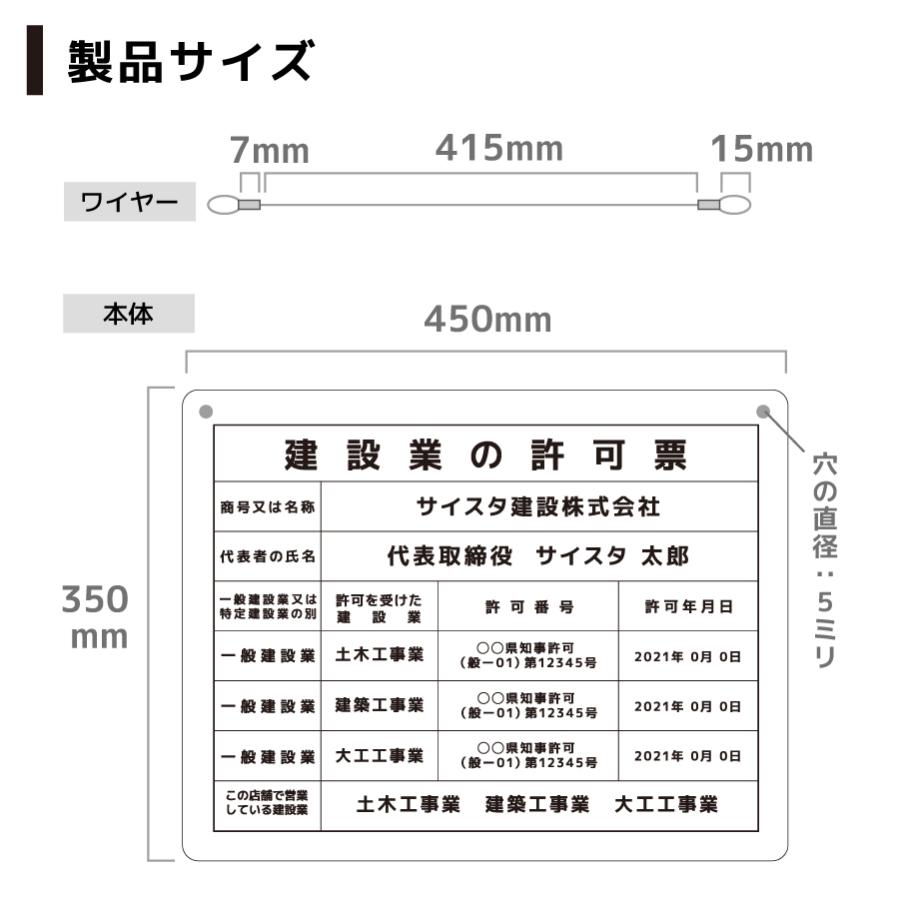 宅地建物取引業者票 吊り下げ 看板 標識 宅建 建築 宅地建物 アクリル 看板製作 おしゃれ 金看板 吊し｜デザイン：E001 ゴールド/シルバー ver : elice-hang-e001 ...