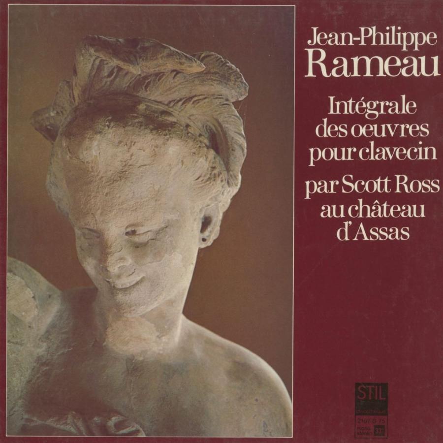 ＜中古クラシックLPレコード＞ラモー：クラウザン曲集（第1・2組曲），新クラウザン曲集，王太子妃，コンセール用クラウザン曲集/S.ロス（cemb） : Silent Tone Record ...