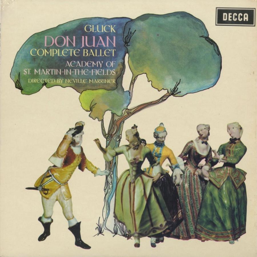 ＜中古クラシックLPレコード＞グルック：バレエ音楽「ドン・ジュアン」（全曲）/N.マリナー指揮アカデミー室内o. S.プレストン（cemb）/SXL 6339 : Silent Tone ...