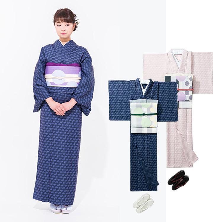 着物 小紋 フクロウ きもの 和音-WAON- 公式 | キモノ kimono 普段着 洗える着物 レディース プレタ着物 単衣 仕立て上がり 梟 ふくろう : 絹生活研究所 公式 - 通販 ...