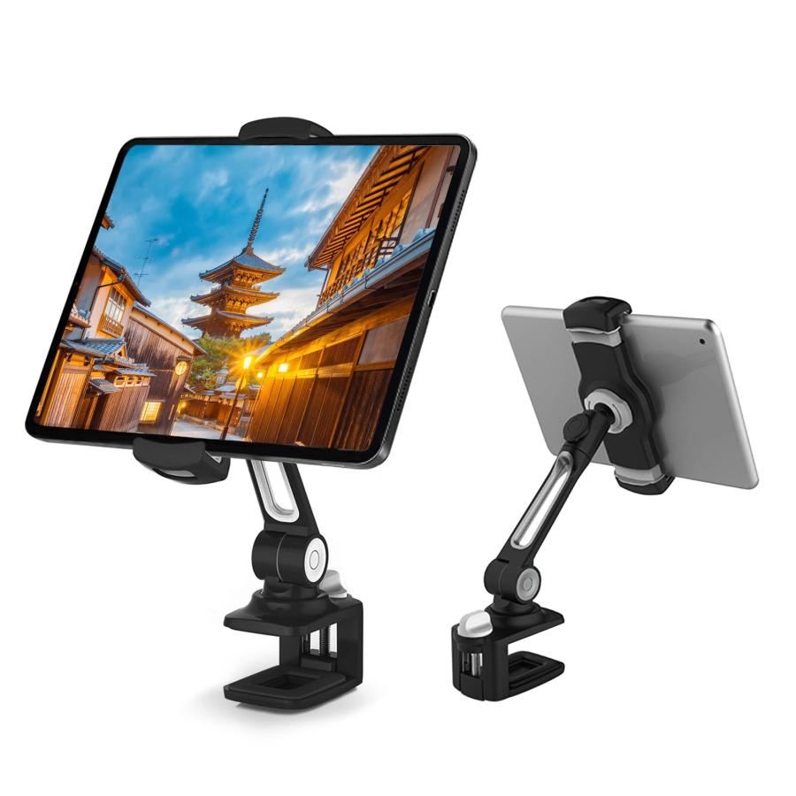 ZenCT タブレットスタンド スマホ&タブレット ホルダー アーム 縦置き クリップ式 NS、ipad、iphone、Android、Ni : SILKORZ.com Yahoo!店 ...
