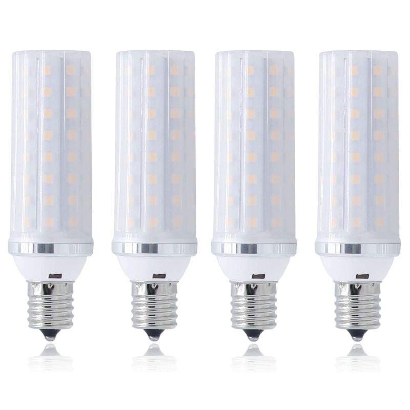LED E17電球 10W 口金直径17mm 100W形相当 電球色 3000K 広配光タイプ 断熱材施工器具対応 省エネ 4個セット : Silver Knight Mart - 通販 ...