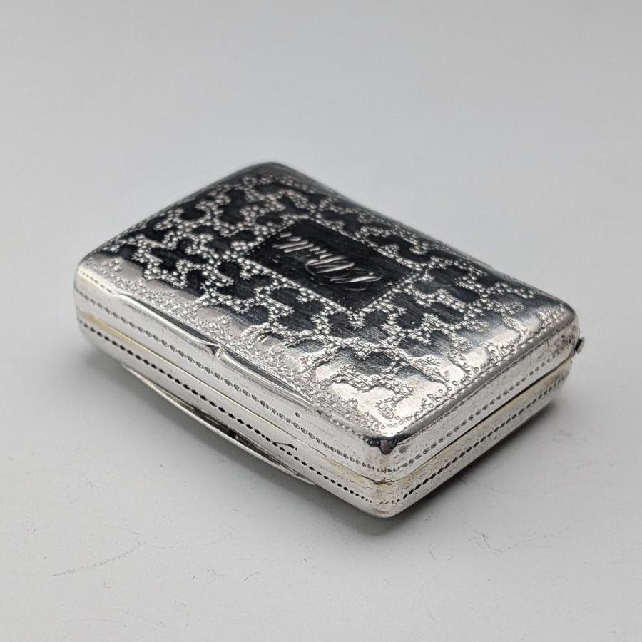 1830年 英国アンティーク ウィリアム4世 純銀製 ヴィネグレット 18g Thomas Shaw : アンティークショップSILVER-LUG - 通販 - Yahoo!ショッピング