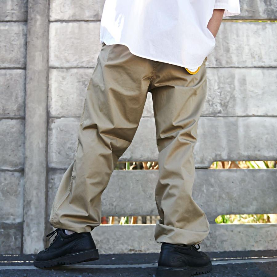 Dickies ディッキーズ パラシュートパンツ メンズ ワイド 太め イージー チノ ワーク テーパード 無地 ツイル 黒 ベージュ 春 夏 秋 冬 : SILVER BULLET ...