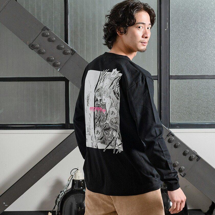 長袖Tシャツ メンズ ロンT PROJECT SR'ERS×電影少女 THUNDER 長袖Tシャツ メンズ ロンT PROJECT SR'ERS×電影少女 THUNDER