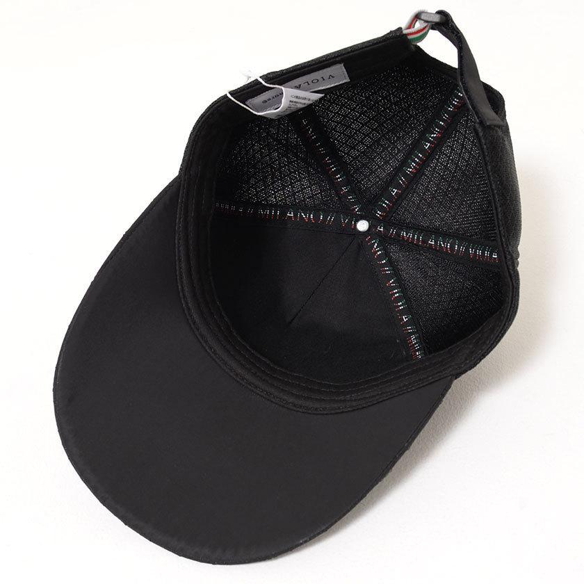VIOLA ヴィオラ ビオラ 帽子 キャップ CAP メンズ スポーティー キルティング メッシュ マジックテープ 白 黒 カジュアル ...