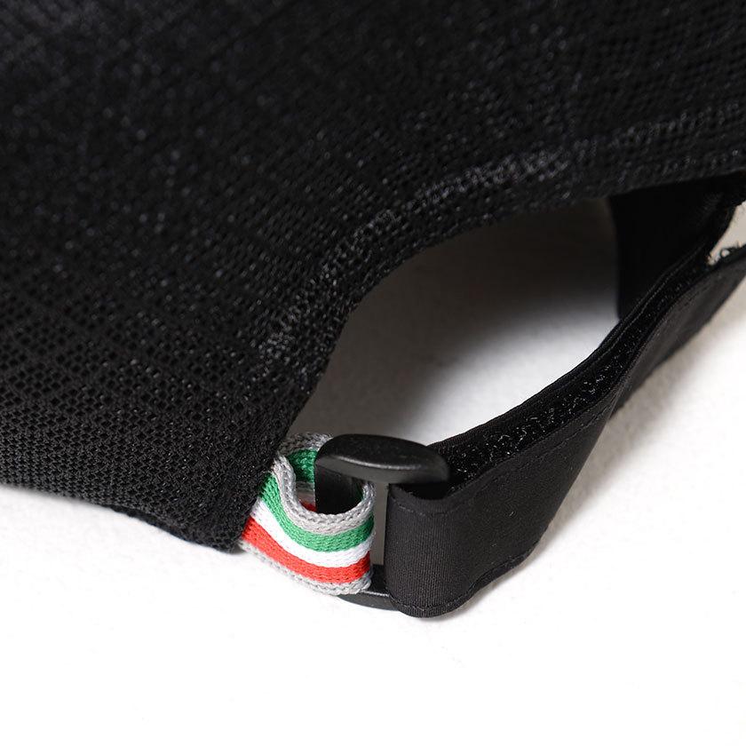 VIOLA ヴィオラ ビオラ 帽子 キャップ CAP メンズ スポーティー キルティング メッシュ マジックテープ 白 黒 カジュアル ...