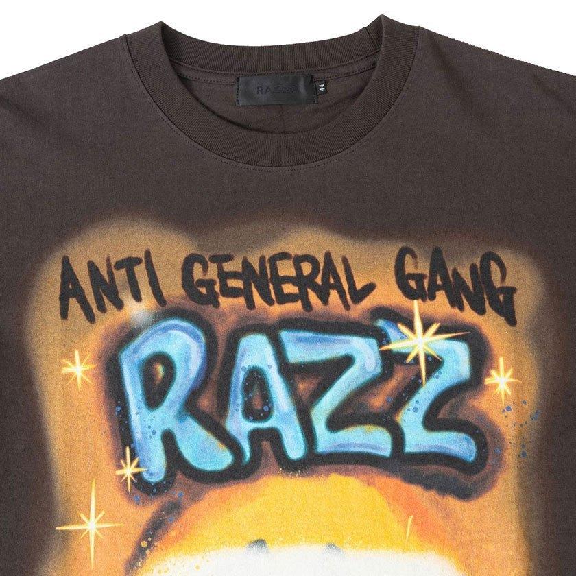 RAZZIS Tシャツ メンズ 半袖 ラズ おしゃれ カットソー 7周年 記念 スプレープリント ユニセックス ストリート 春 夏 : SILVER BULLET Yahoo!店 - 通販 ...