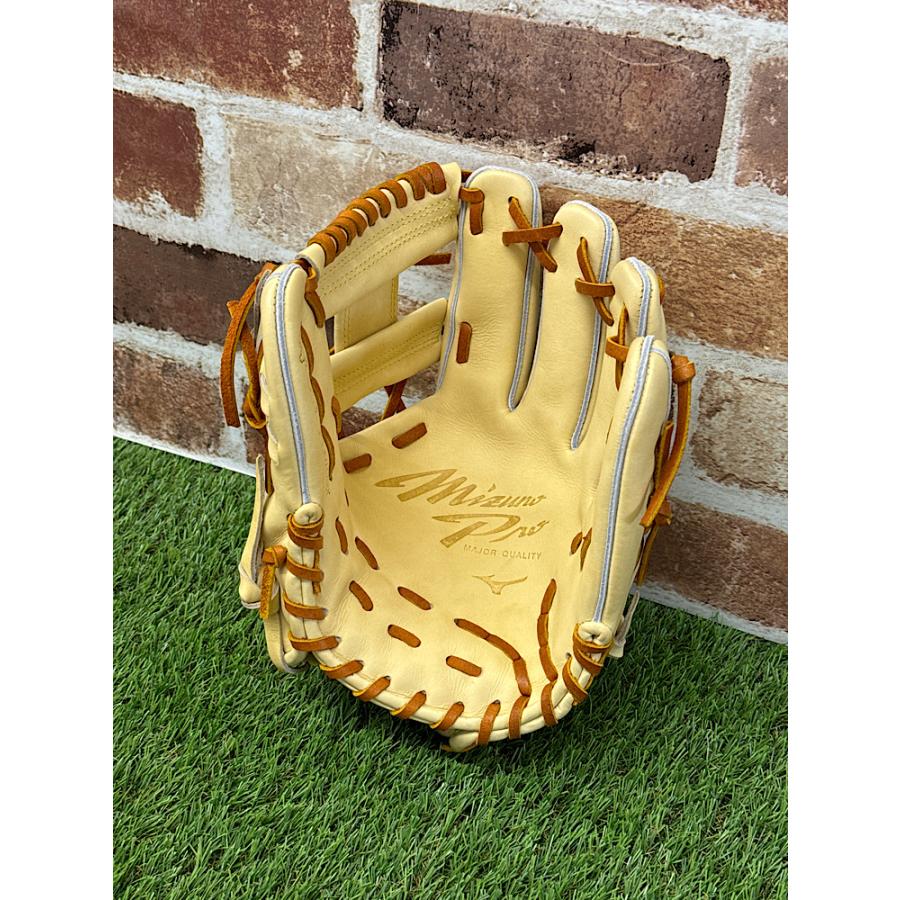 MIZUNO ミズノ ミズノプロ 硬式用 内野手用 サイズ9 1AJGH10603 8059 ブロンドXコルク 右投げ用 : シルバースポーツネット店 - 通販 - Yahoo!ショッピング