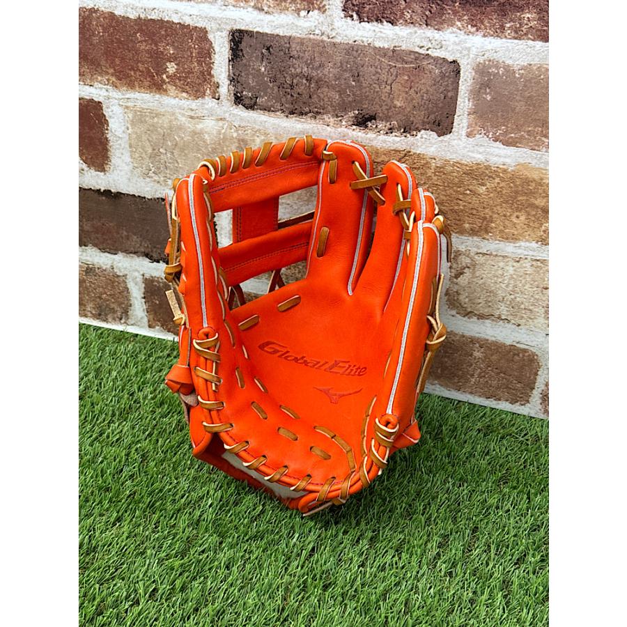 MIZUNO ミズノ グローバルエリート 硬式用 内野手用 サイズ9 1AJGH30403 5249 スプレンディッドオレンジXコルク 右投げ用 : シルバースポーツネット店 - 通販 ...