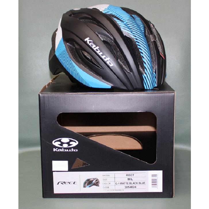 OGK Kabuto カブト RECT 3054024 G-1 MATTE BLACK BLUE M/L サイクリング ヘルメット : シルバースポーツネット店 - 通販 - Yahoo!ショッピング
