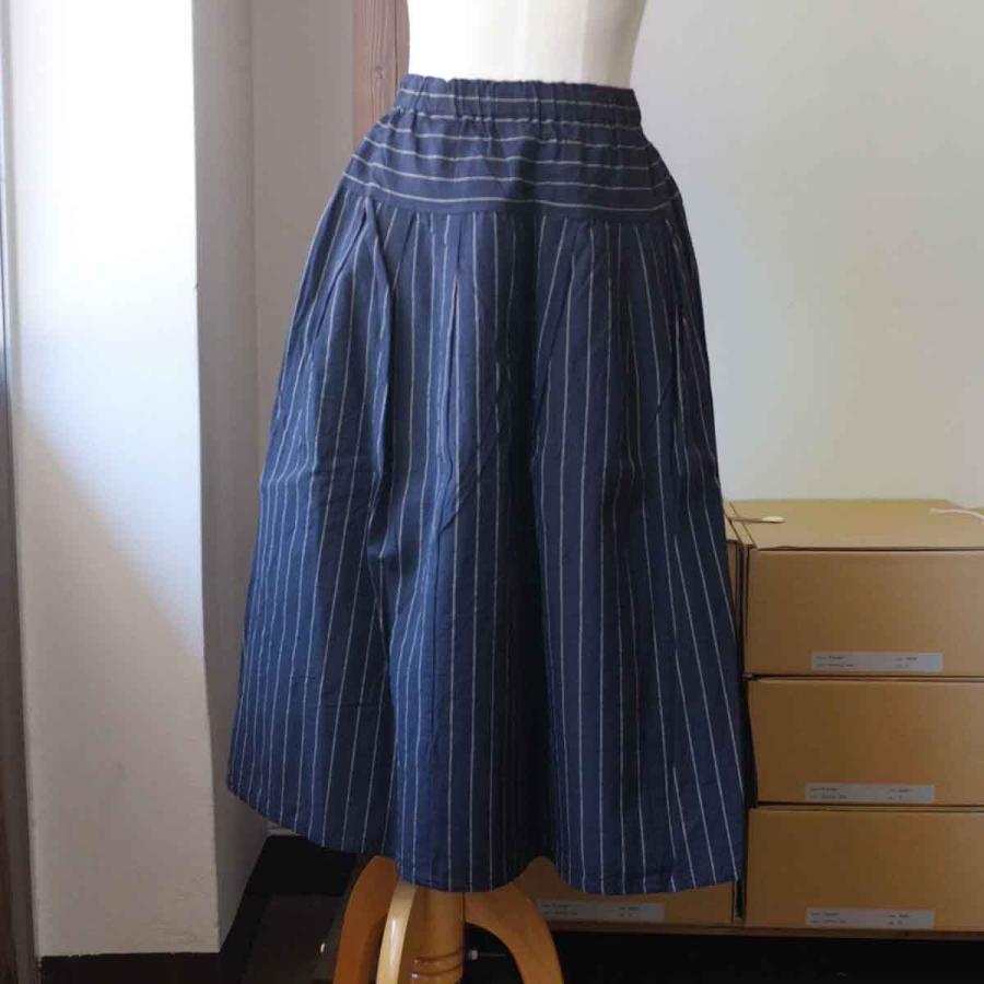 再入荷】YAMMA ヤンマ産業 会津木綿 tac-sk タックスカート 再入荷】YAMMA ヤンマ産業 会津木綿 tac-sk タックスカート