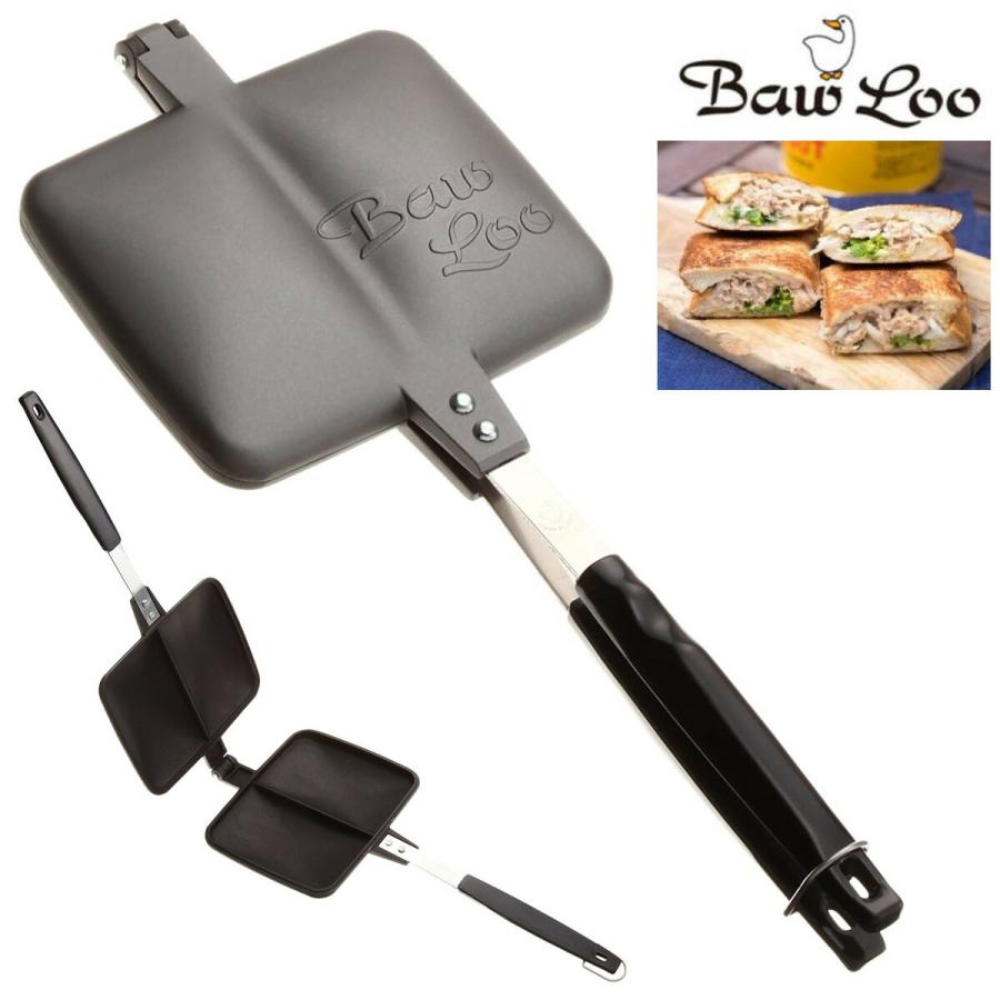 BawLoo サンドイッチトースター ダブル / 直火式 日本製 XBW02 BW02 バウルー イタリア商事 (06) : シンプラ! - 通販 - Yahoo!ショッピング
