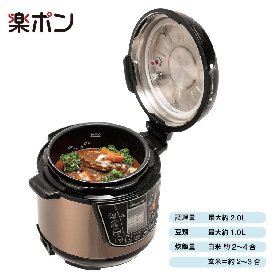 ワンダーシェフ OEDC30 マイコン電気圧力鍋 3L 簡単 圧力 調理 静音 鍋 時短料理 煮込み 電気 Wonder chef (10) : シンプラ! - 通販 - Yahoo!ショッピング