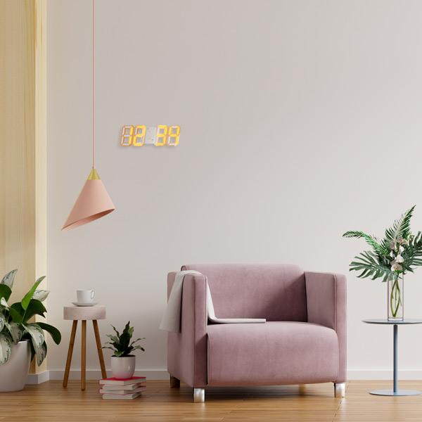 置き時計 掛け時計 デジタル 時計 SEGLOCK2 LED セグロック2 日付 温度 静音 自動調光 おしゃれ 引っ越し祝い USB : seglock : 腕時計アクセサリーのシンシア ...