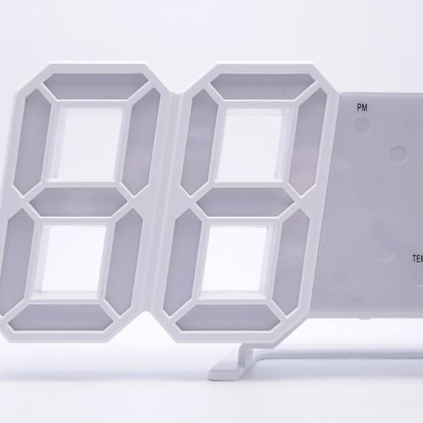 置き時計 掛け時計 デジタル 時計 SEGLOCK2 LED セグロック2 日付 温度 静音 自動調光 おしゃれ 引っ越し祝い USB : seglock : 腕時計アクセサリーのシンシア ...