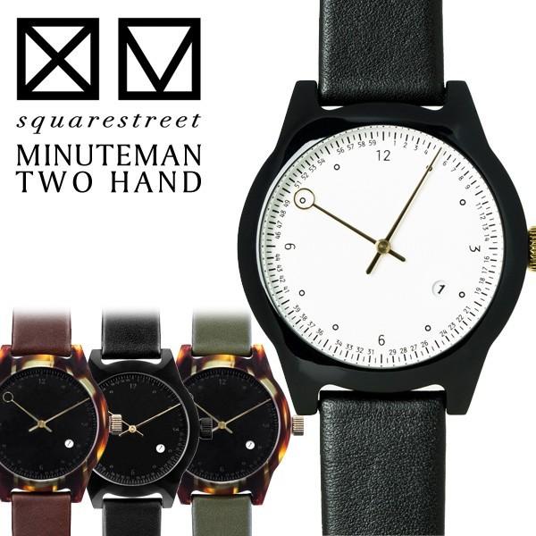 SQUARE STREET squarestreet スクエアストリート MINUTEMAN SQ03 腕時計 TWO HAND Bシリーズ ...