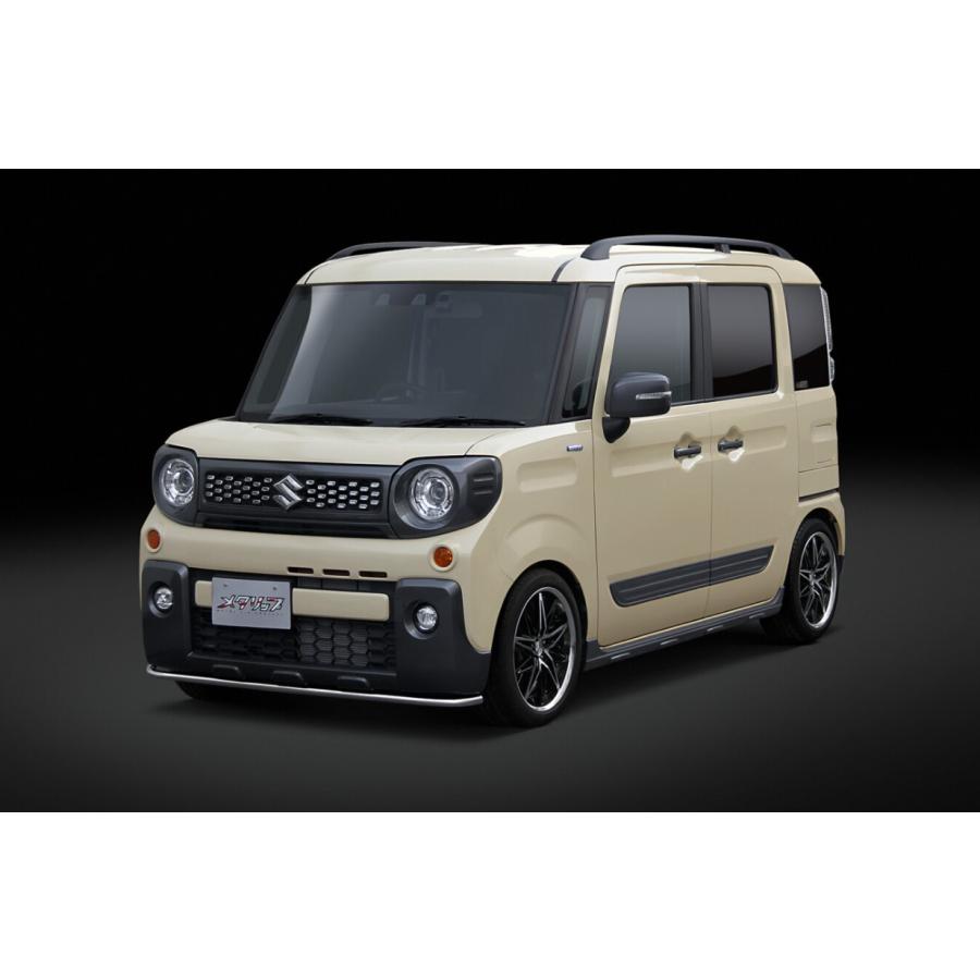 トップライン スペーシアギア MK53系 前期 後期 フロントリップスポイラー ステンレスパイプ TOPLINE METALIP メタリップ : シンシアモール Yahoo!店 - 通販 ...