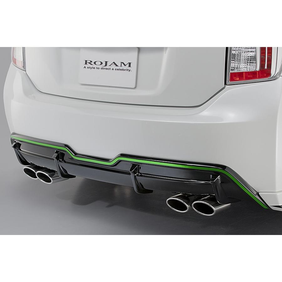 ROJAM ロジャム プリウス 30系 ZVW30 後期 ダブルディフューザー FRP 未塗装 23-wdf-pr30 VERDE ヴェルデ : シンシアモール Yahoo!店 - 通販 ...