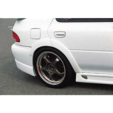 チャージスピード インプレッサ GC8/GF8 リアオーバーフェンダー 未塗装 CHARGE SPEED 撃速CHARGE SPEED 撃速 ...