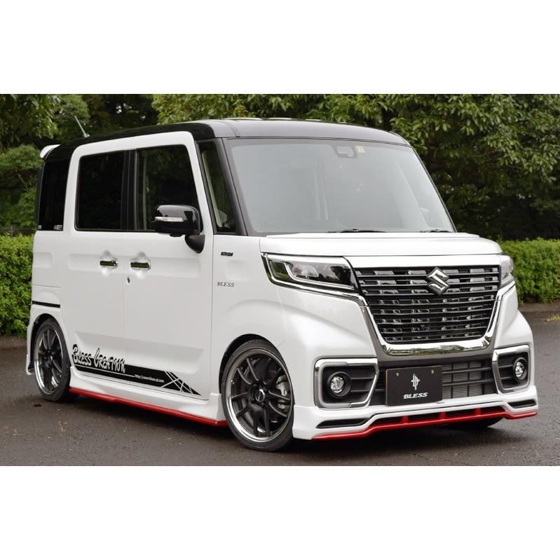 ブレス クリエイション スペーシアカスタム MK53S フロントハーフスポイラー FRP/ゲルコート 未塗装 SWZ-01-001 BLESS CREATION : シンシアモール Yahoo ...