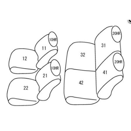 タントエグゼカスタム シートカバー L455S クラッツィオ ネオ Neo ED-0676 シート 内装 : シンシアモール Yahoo!店 - 通販 - Yahoo!ショッピング