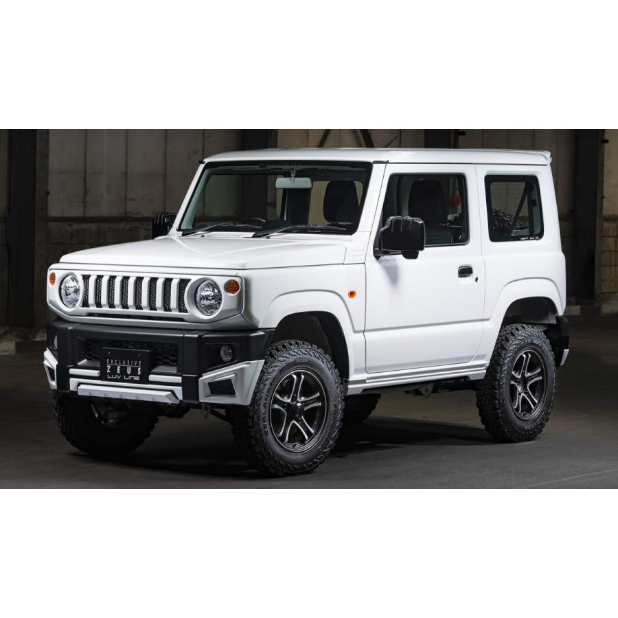 エムズスピード ジムニー JB64W 3点セット ABS 2色塗り分け塗装 2401-s001-222 M'z SPEED LUV LINE ...